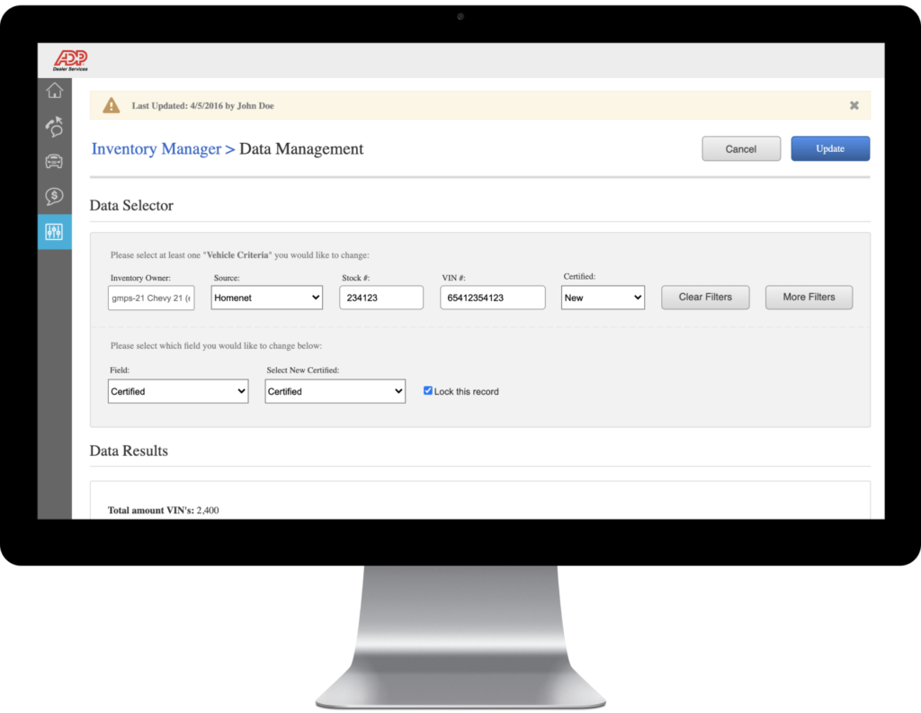 ADP – Dealer Services – Igor Solovey
