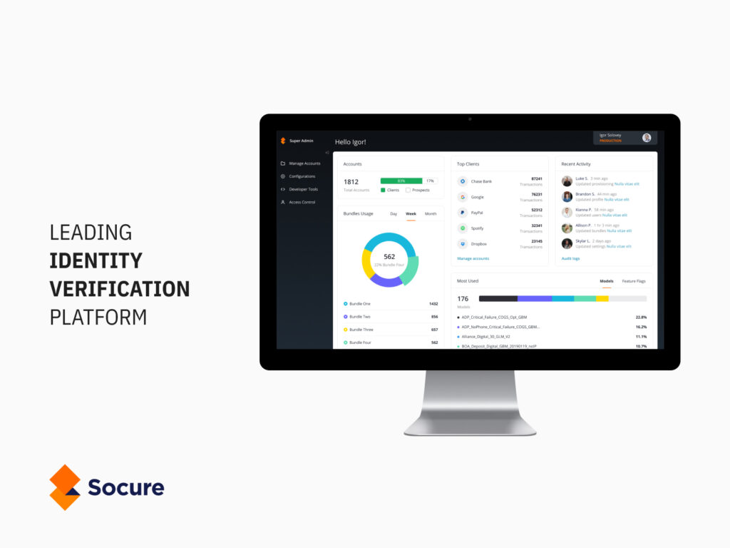 Socure – Super Admin – Igor Solovey